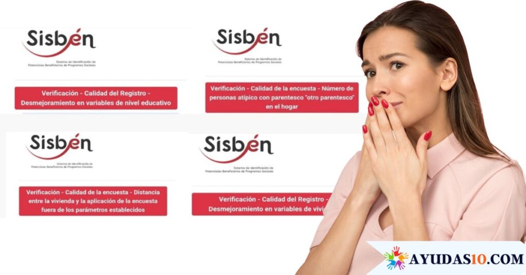 Franja roja en el Sisbén: qué significa y qué hacer